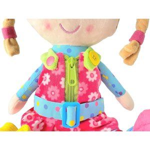 Toys | 15 Stuffs Sugar Snap Plush Learn To Dress Montessori Doll | Poshmark